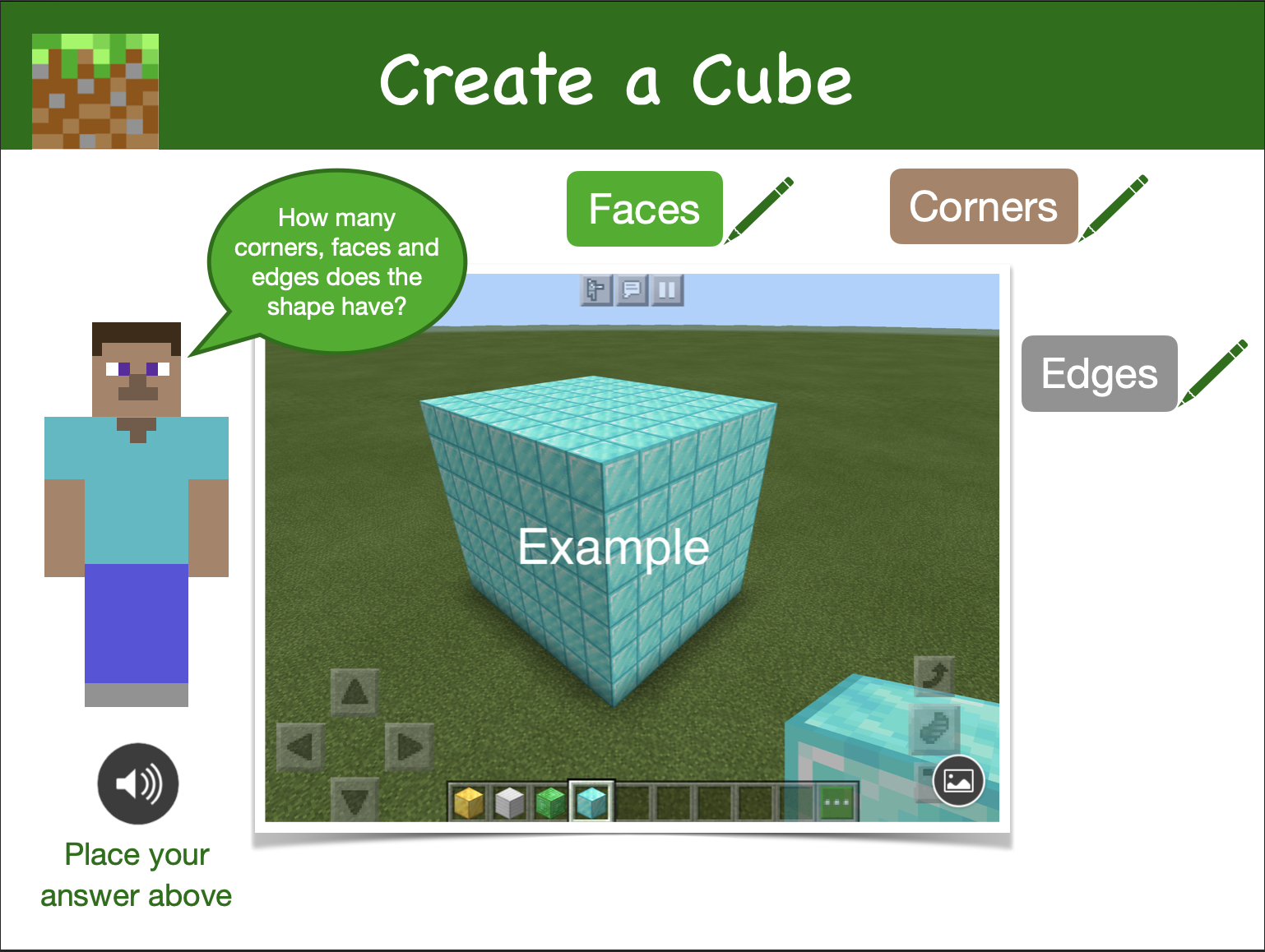 Minecraft Maths | Teaching with the iPad