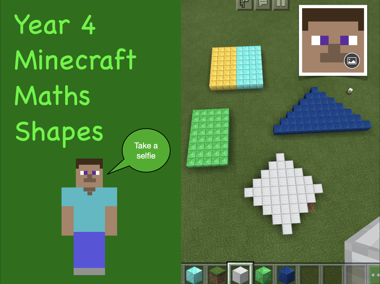 Minecraft Maths | Teaching with the iPad