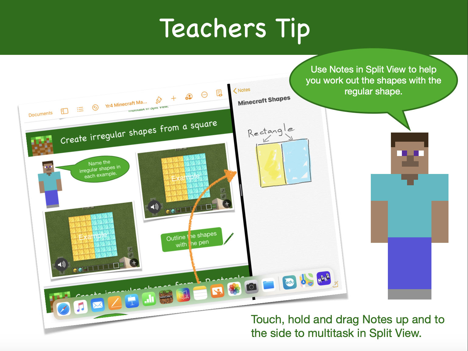 Minecraft Maths | Teaching with the iPad